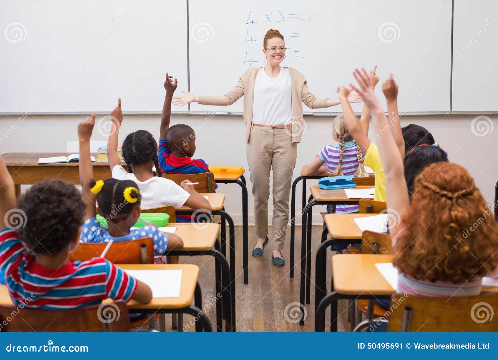 Teacher Giving a Mathematics Lesson in Classroom Stock Image - Image of ... Teacher Giving a Mathematics Lesson in Classroom Stock Image - Image of ...