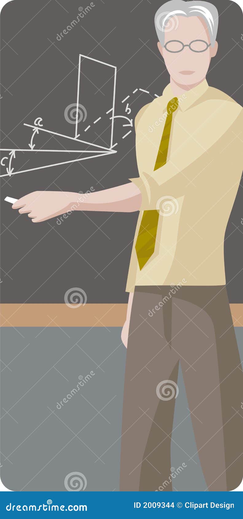 Teacher Illustration Series Stock Vector - Illustration of clip ...