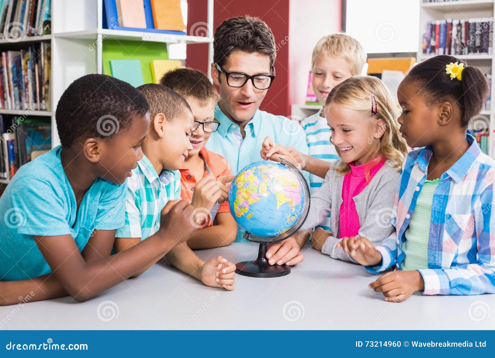 Two Kids Discussing Homework At Desk. Royalty-Free Stock Photo ...