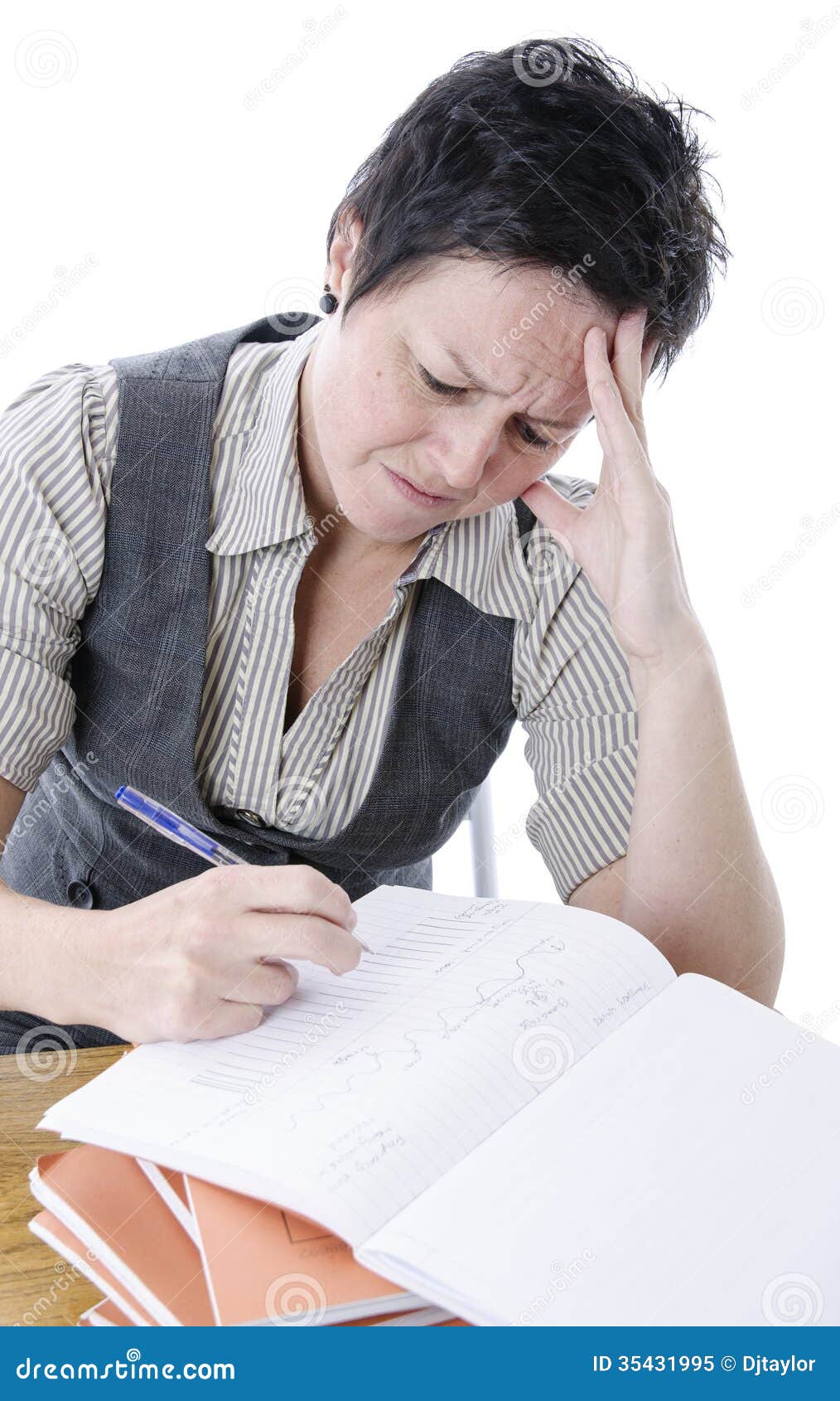 Marking X On Lazy And Check On Hardworking Royalty-Free Stock Image ...