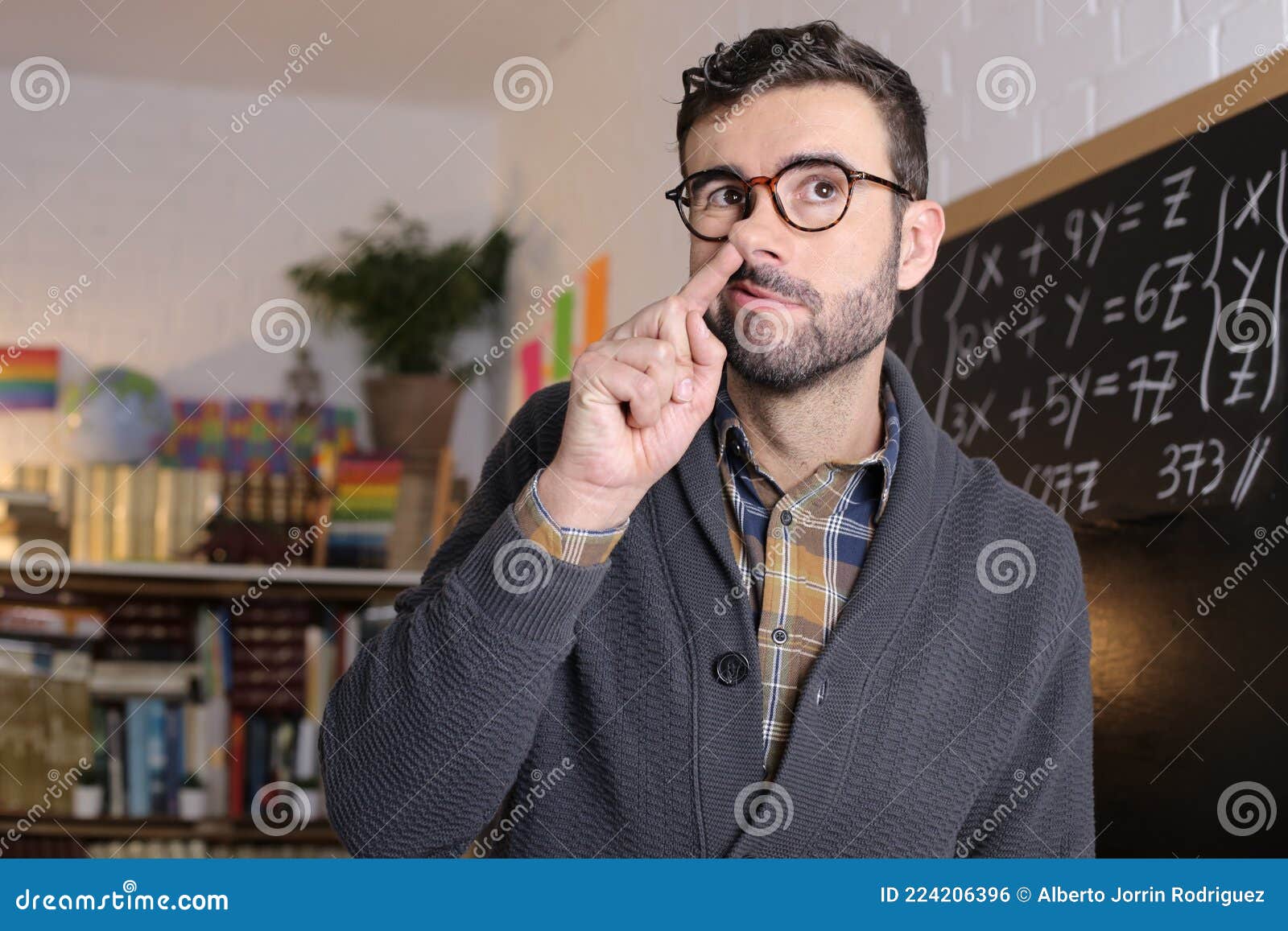 Professor Picking Student For Answer Royalty-Free Stock Image ...