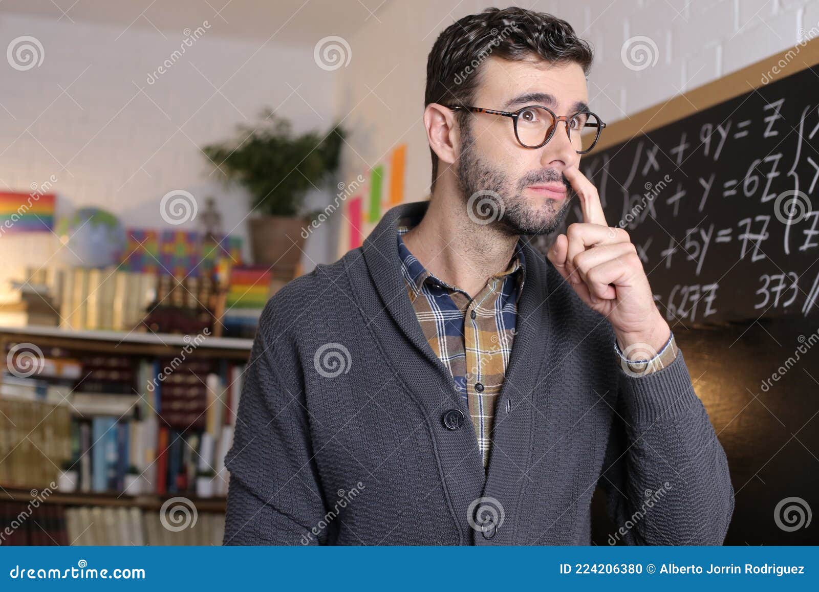Professor Picking Student For Answer Royalty-Free Stock Image ...