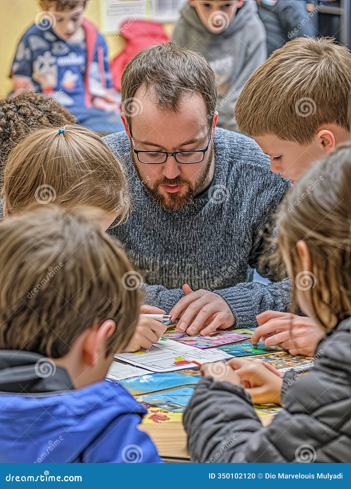 Teacher Reading with Children. Education, Learning, and Childhood ...
