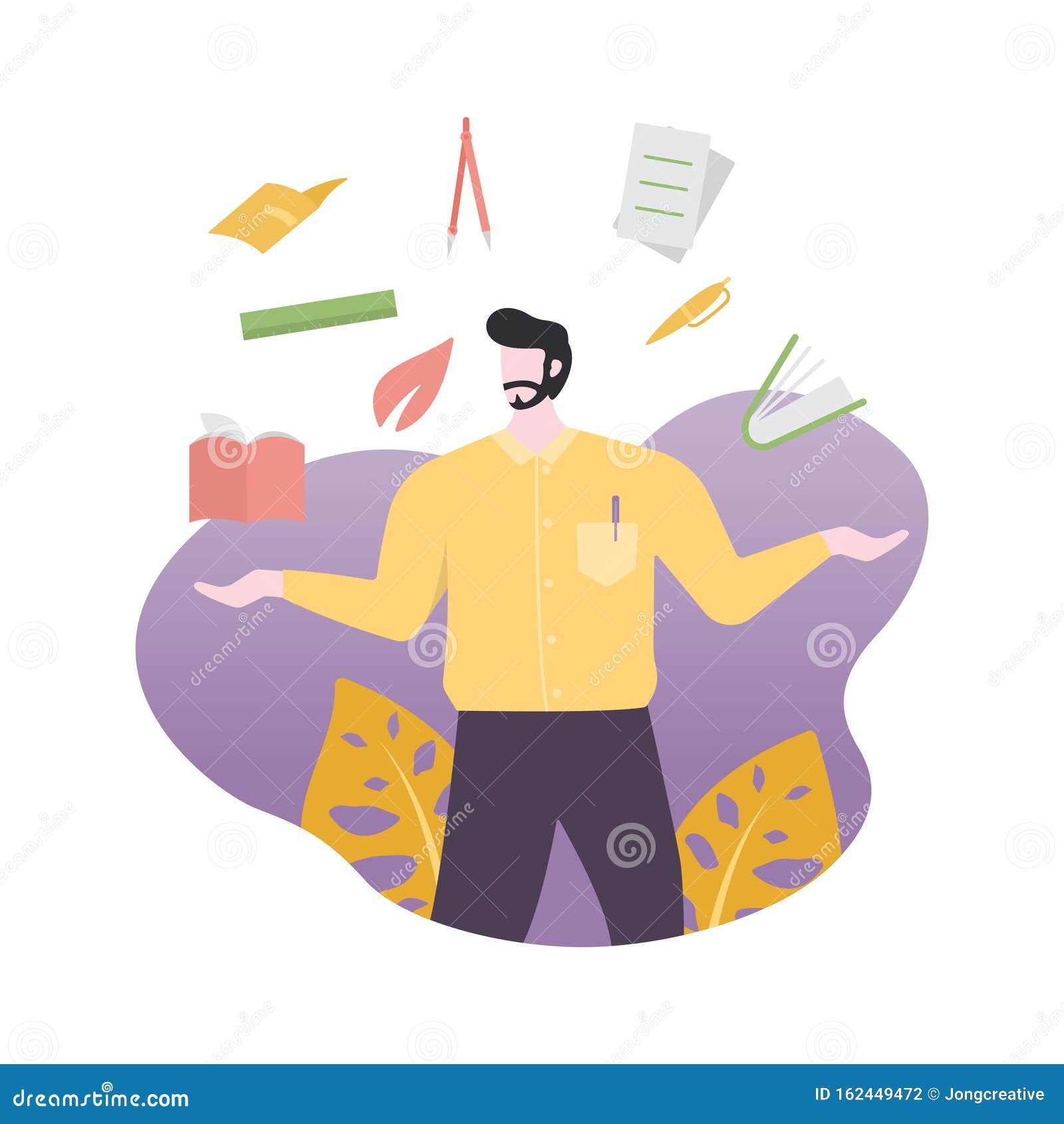 Teacher Tools Icon. Element Of Professions Tools Icon For Mobile ...