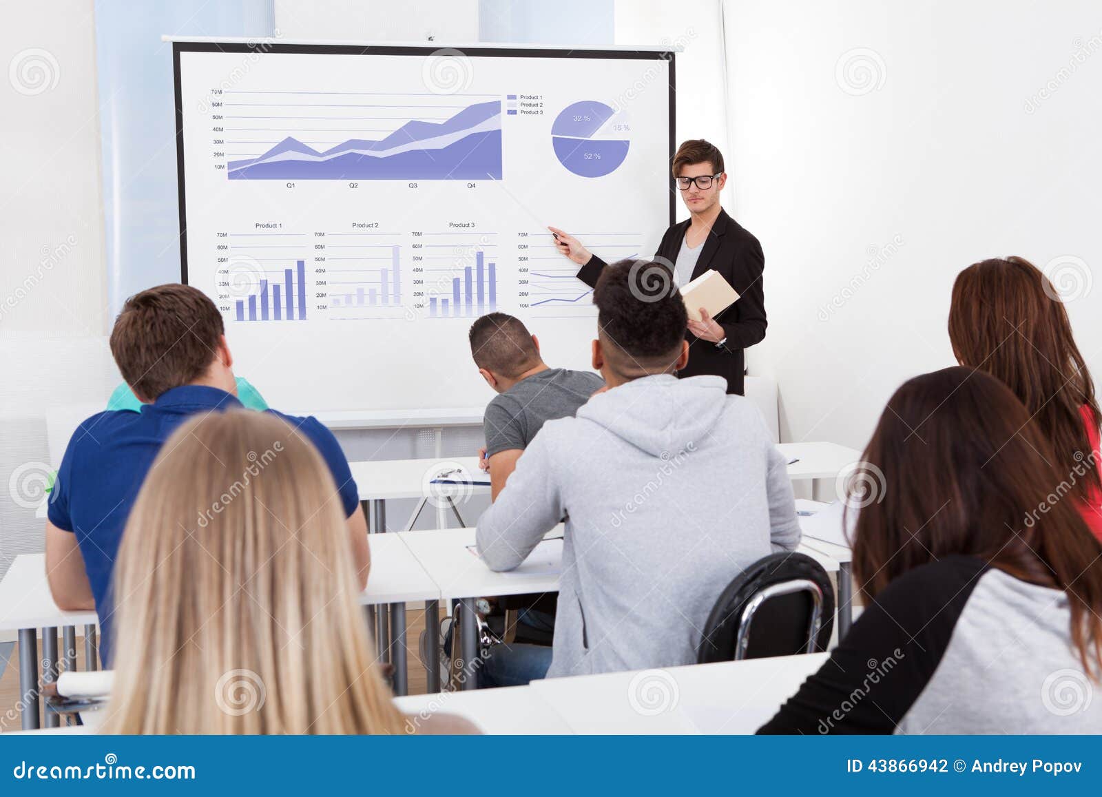 Teacher Teaching Graphs To College Students Stock Photo - Image of ... Teacher Teaching Graphs To College Students Stock Photo - Image of ...