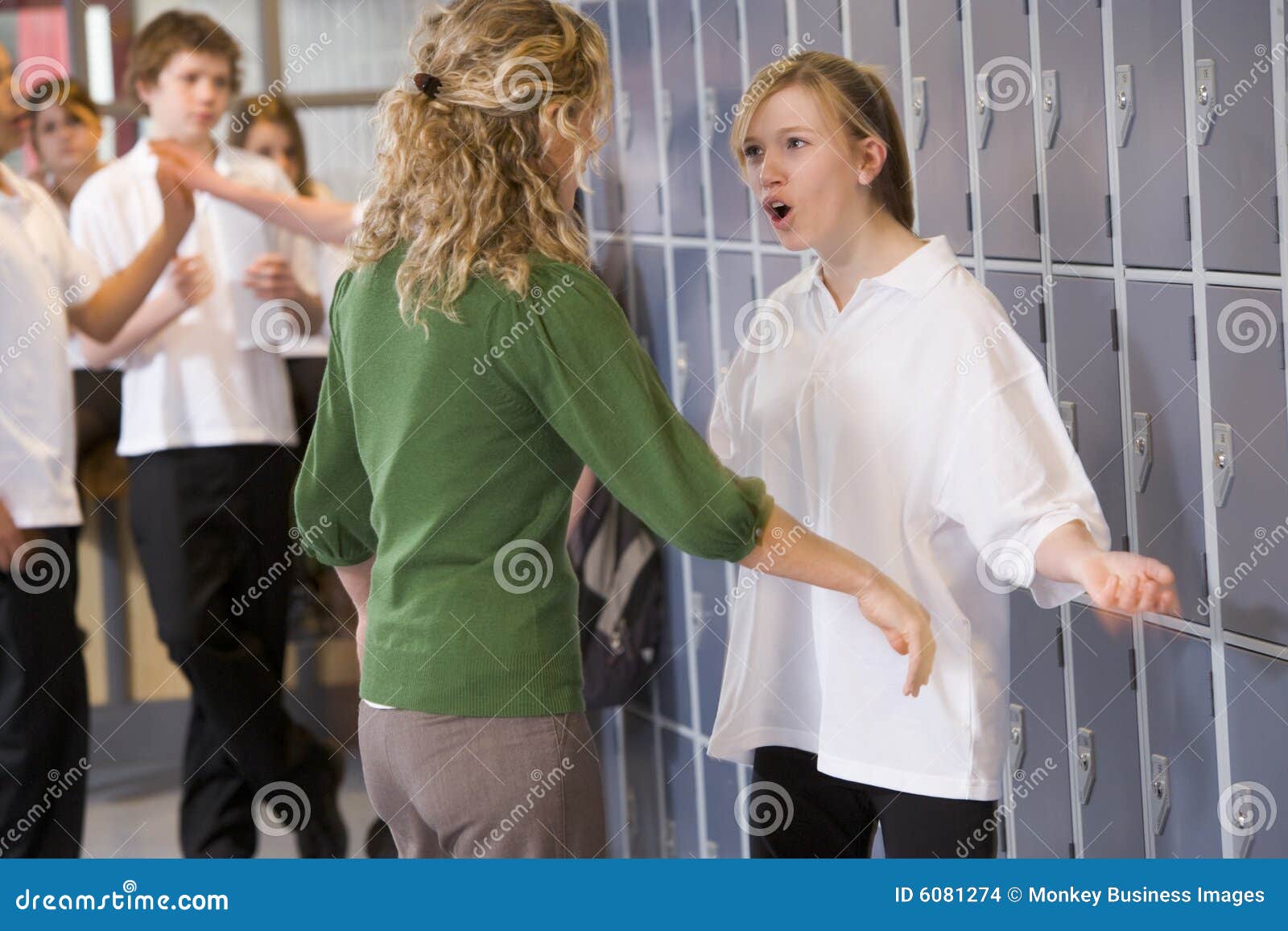 A Teacher Telling a Student Off Stock Photo - Image of forties ...