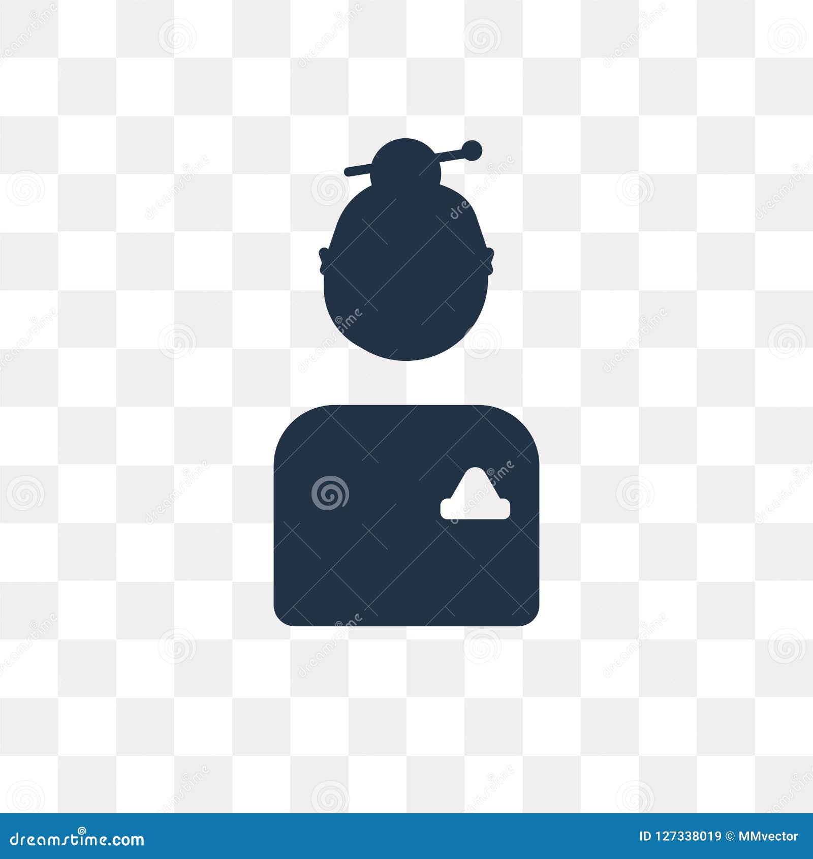 Teacher Vector Icon Isolated on Transparent Background, Teacher Stock ...