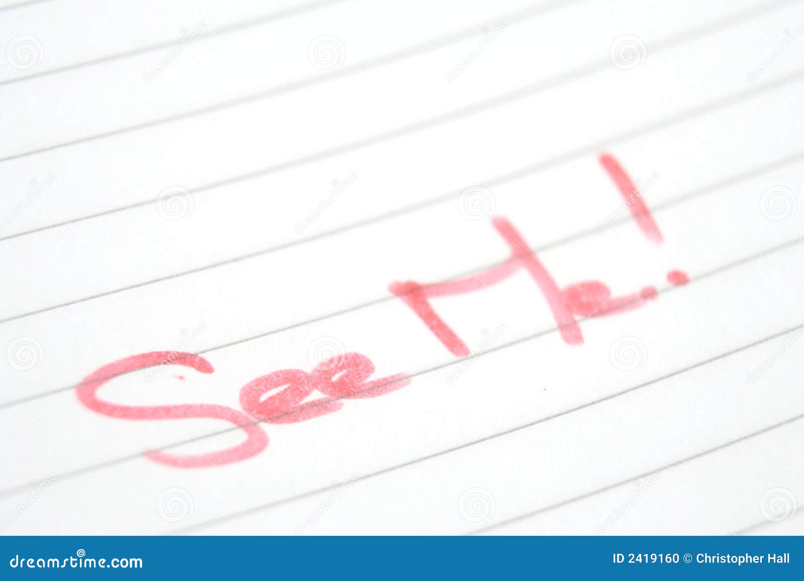 Teachers Marking Picture. Image: 2419160