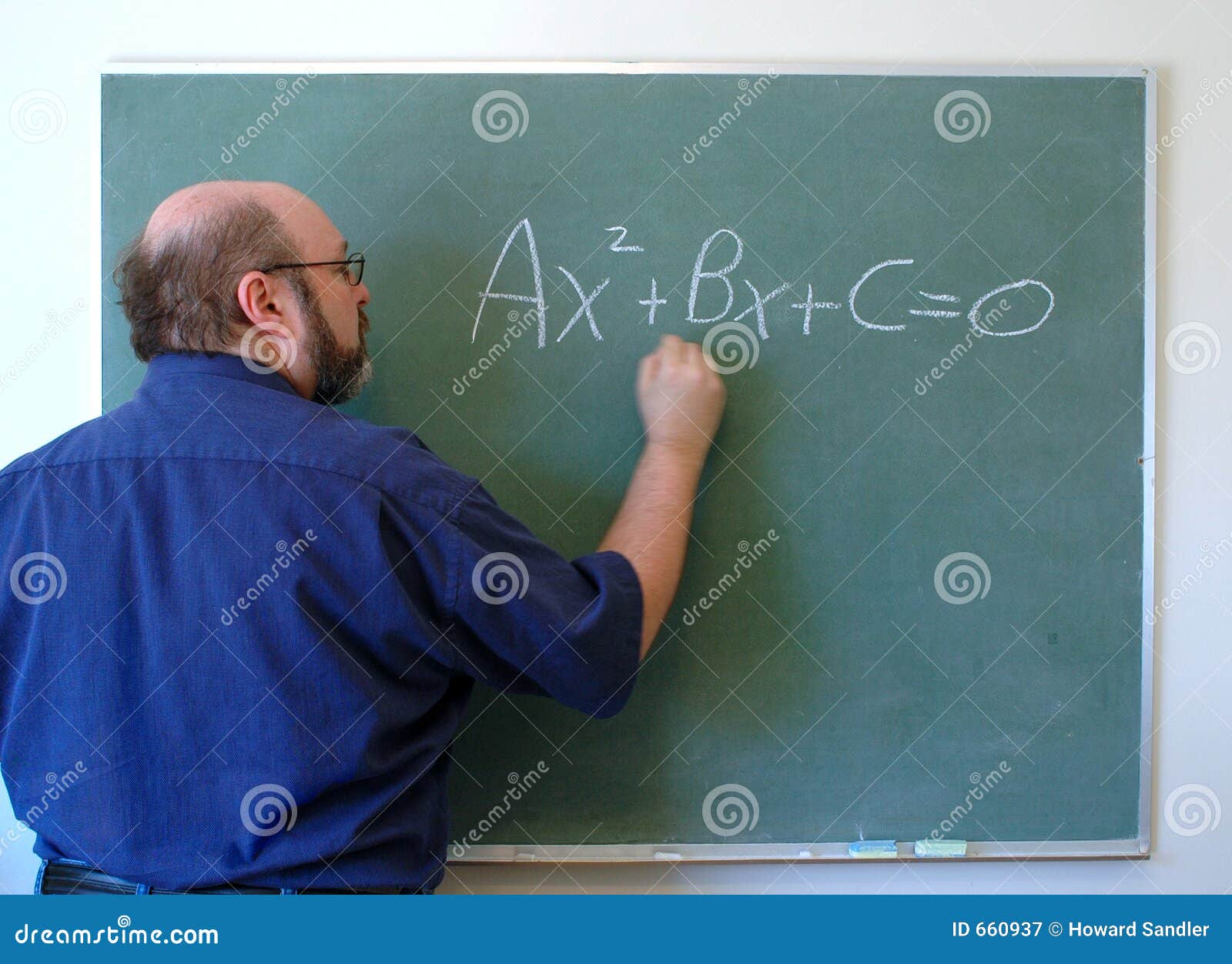 Teaching algebra stock image. Image of school, beard, algebra - 660937