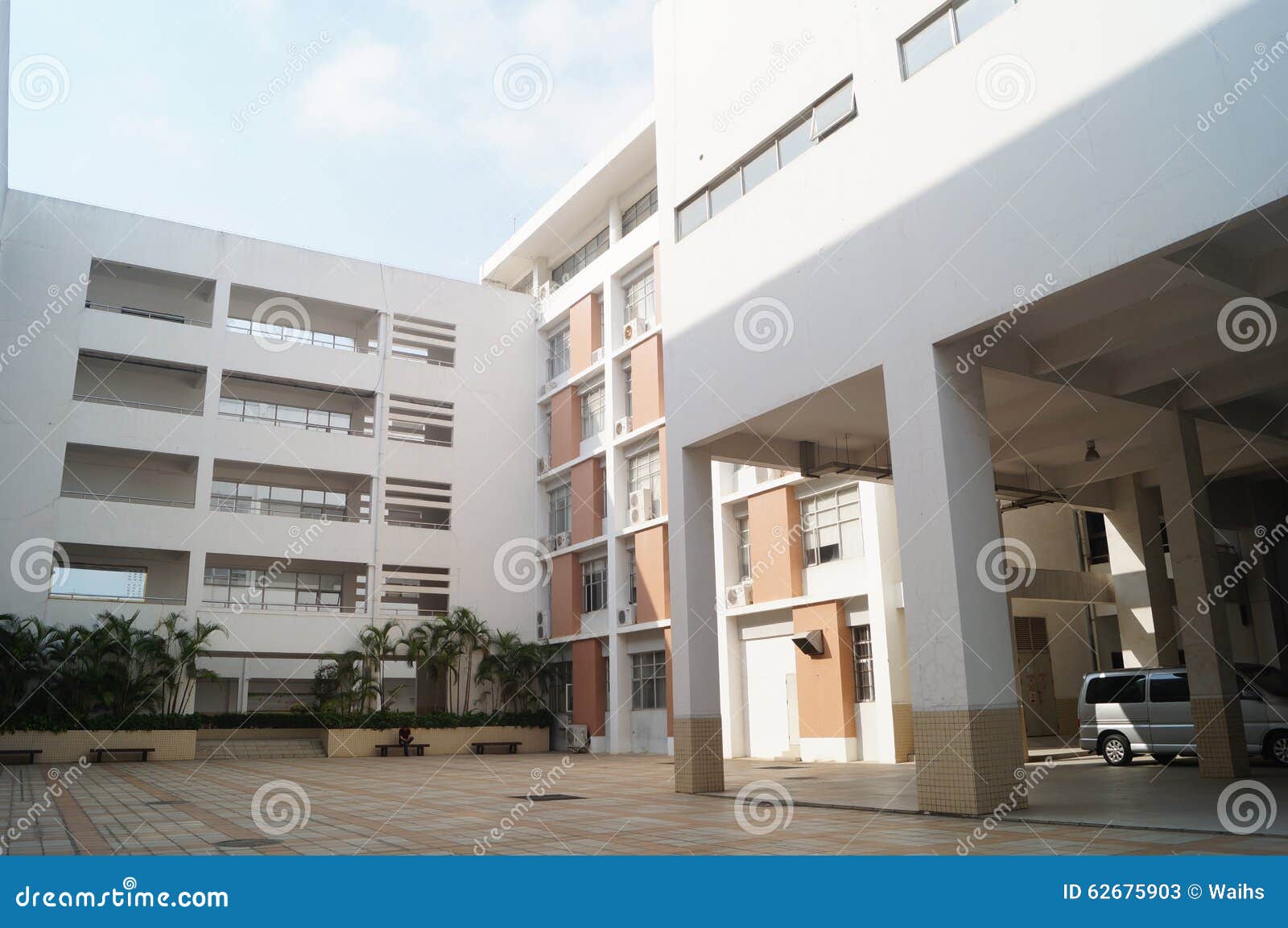 Teaching Building stock image. Image of teaching, elevation - 62675903