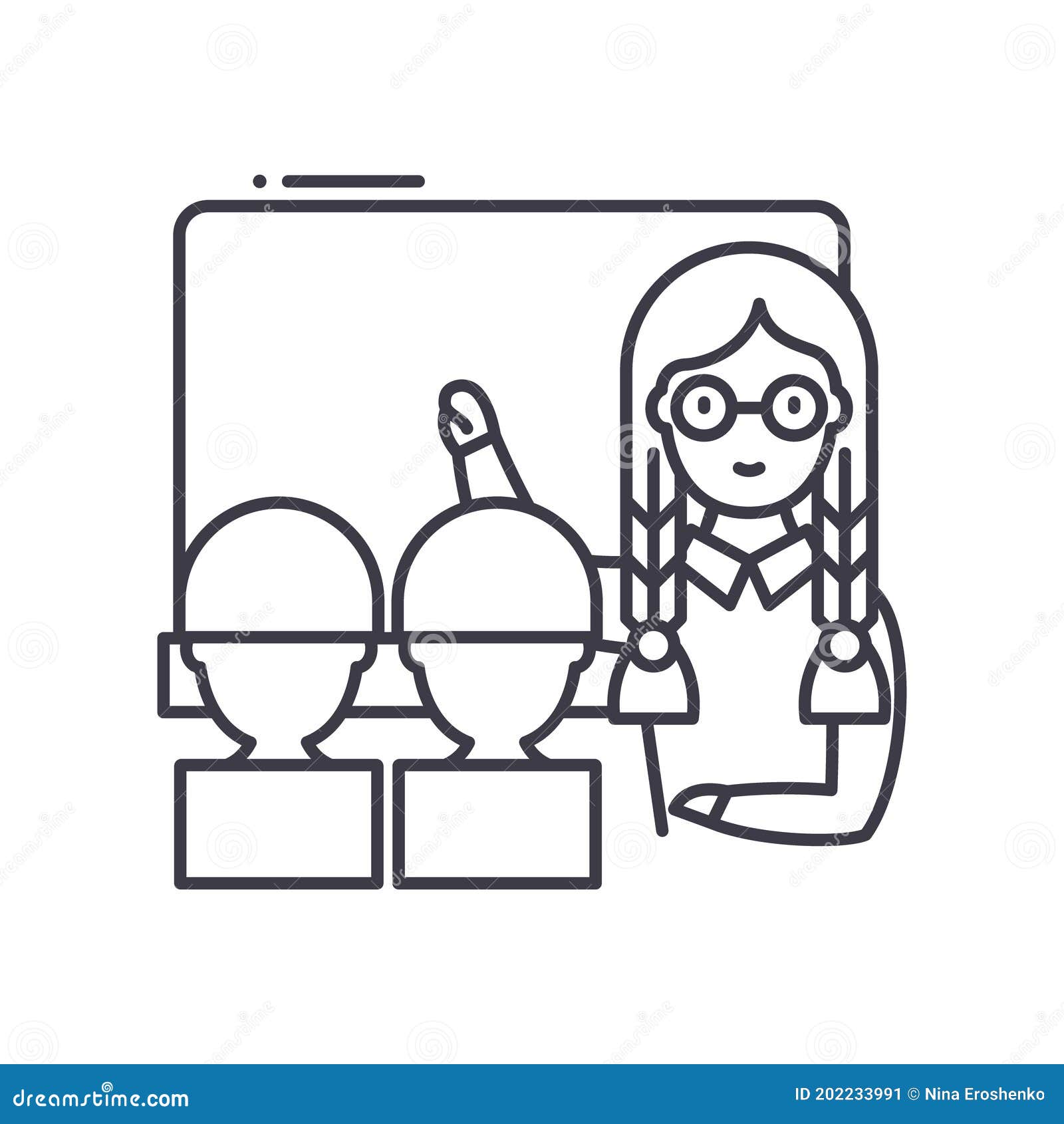 Linear Teaching Icon From Artifical Intelligence Outline Collection ...