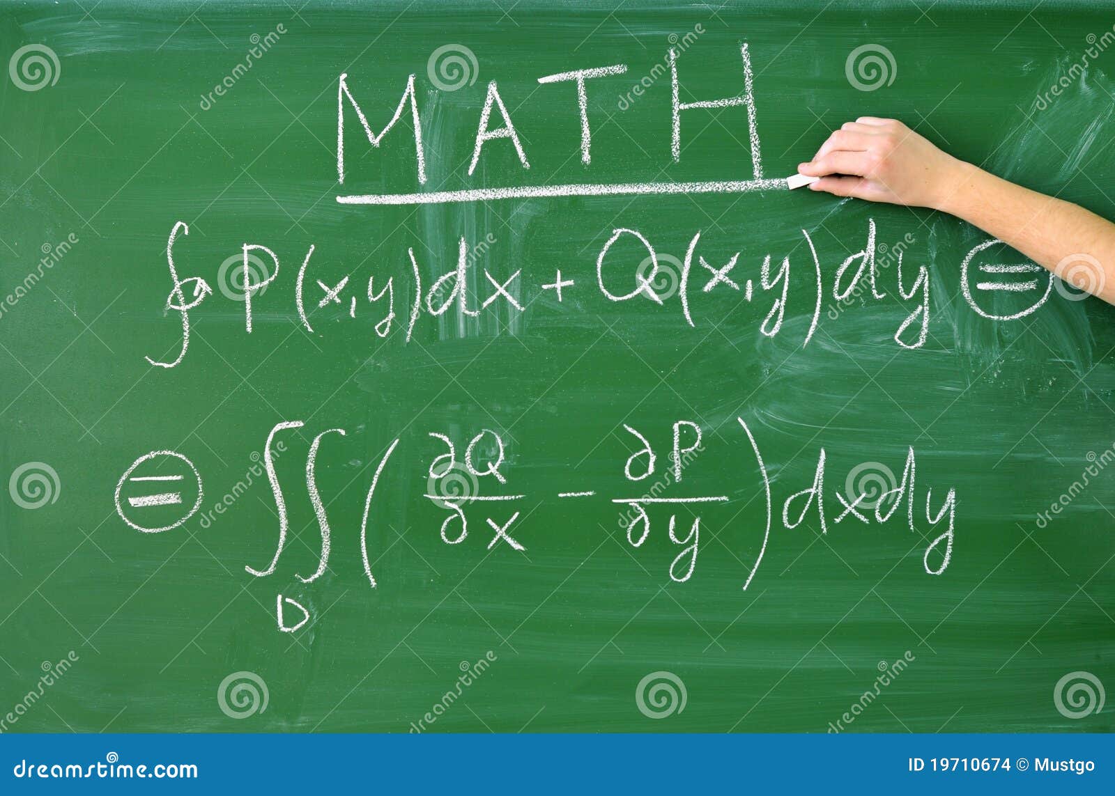 Teaching math stock photo. Image of educated, integral - 19710674