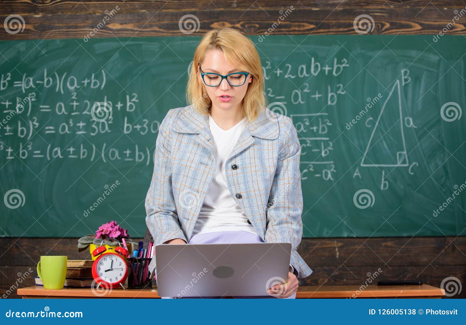 Teaching In Non Formal Atmosphere. Teacher Of Modern Generation. Woman ... Teaching In Non Formal Atmosphere. Teacher Of Modern Generation. Woman ...