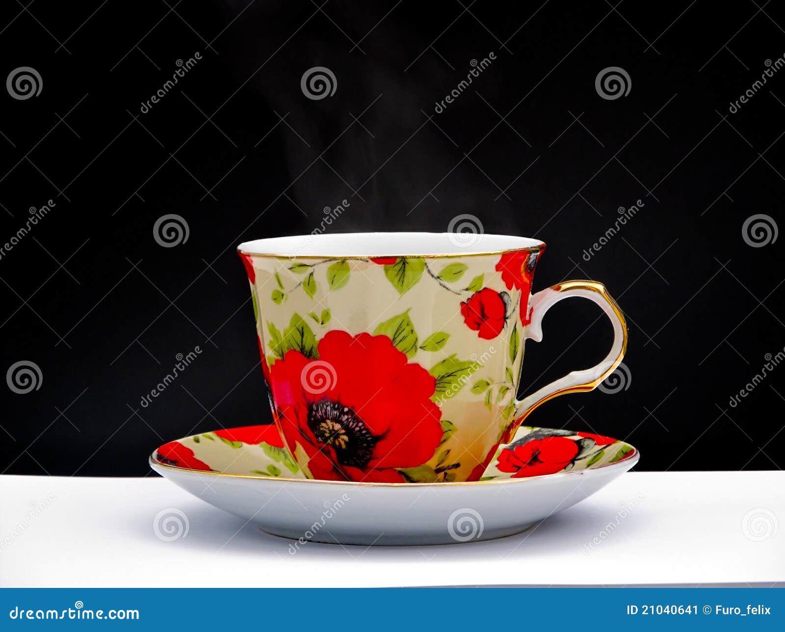 Teacup stock image. Image of floral, fine, gold, culture - 21040641