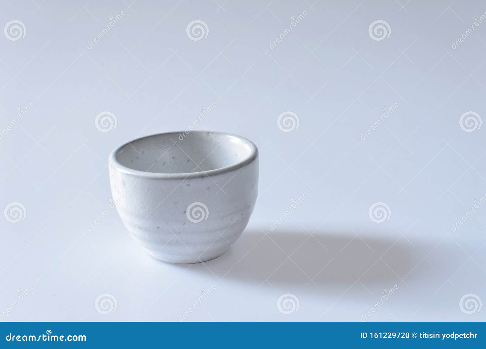 Ceramic Japanese Teacup, Brown Japanese Teacup, Isolated On White ...