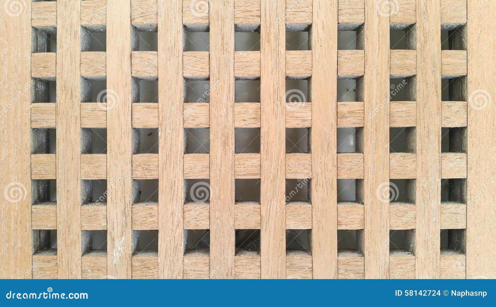 Teak grating natural color stock photo. Image of pattern - 58142724