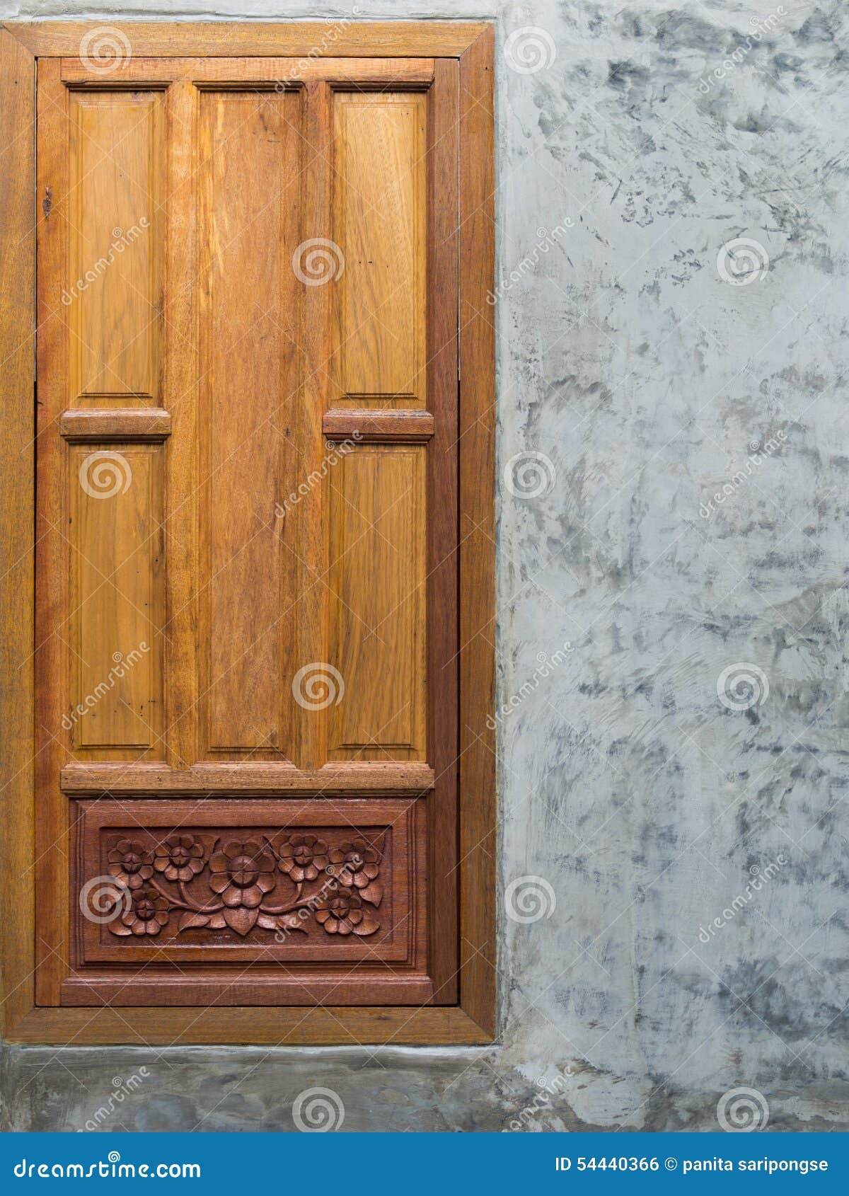 Teak window stock photo. Image of antique, wall, construction - 54440366