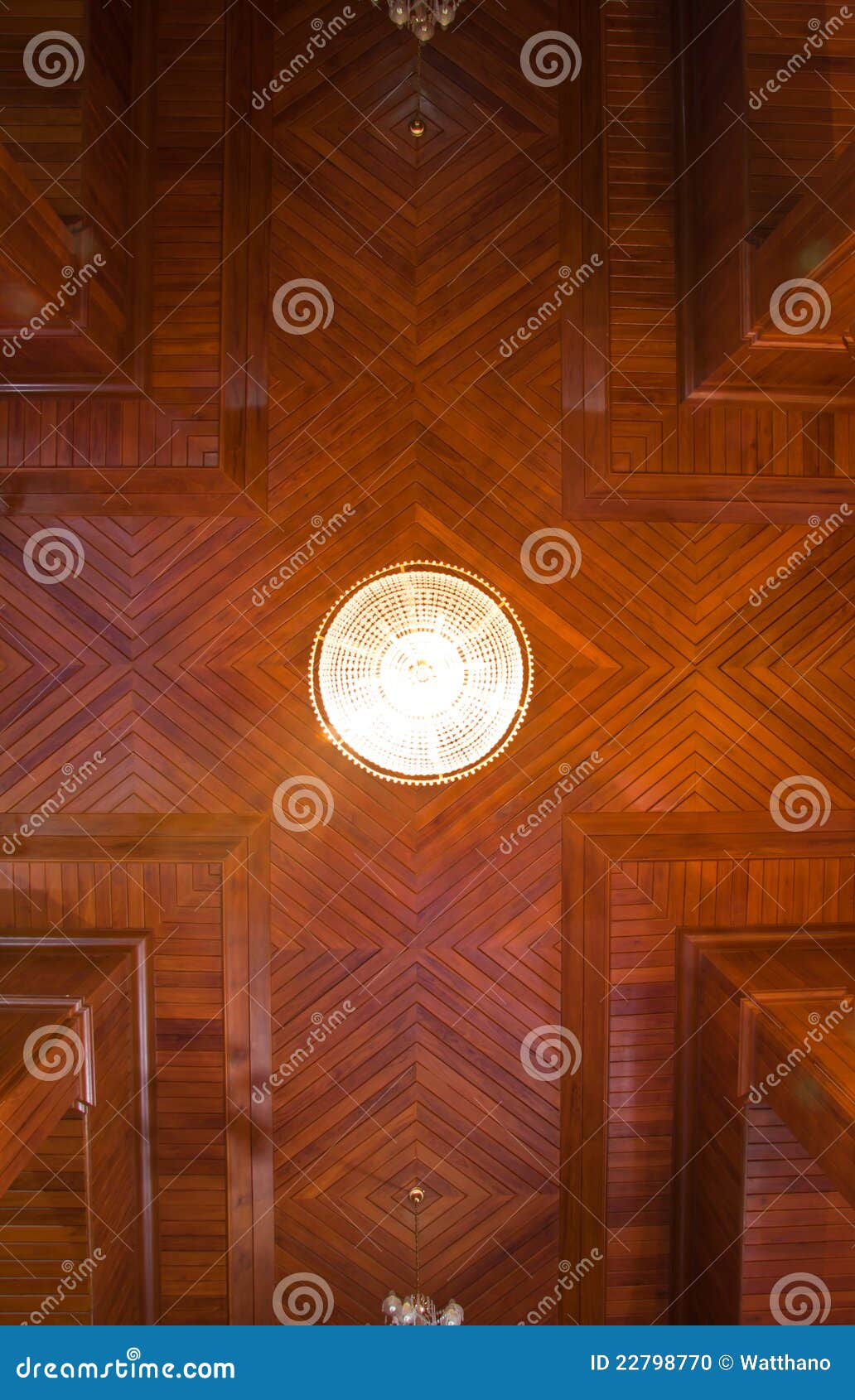 Teak Wood Ceiling stock photo. Image of paneling, rustic - 22798770