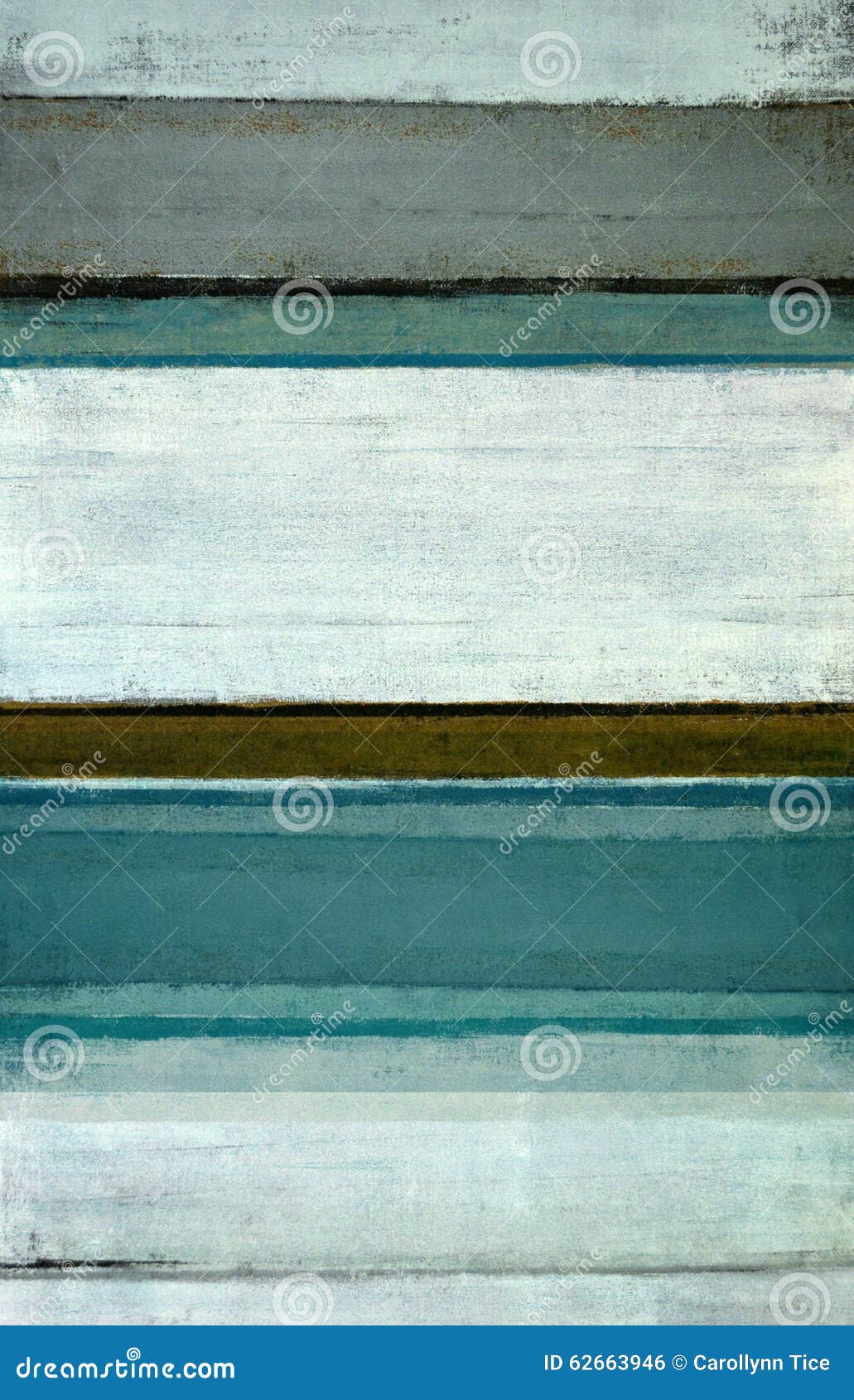 Teal Abstract Art Painting stock photo. Image of wall - 62663946
