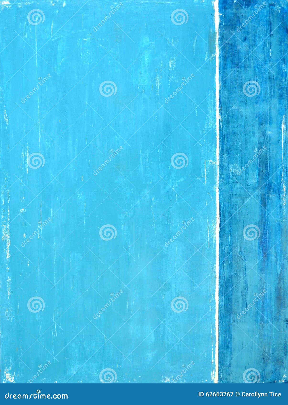 Teal Abstract Art Painting stock illustration. Illustration of ...