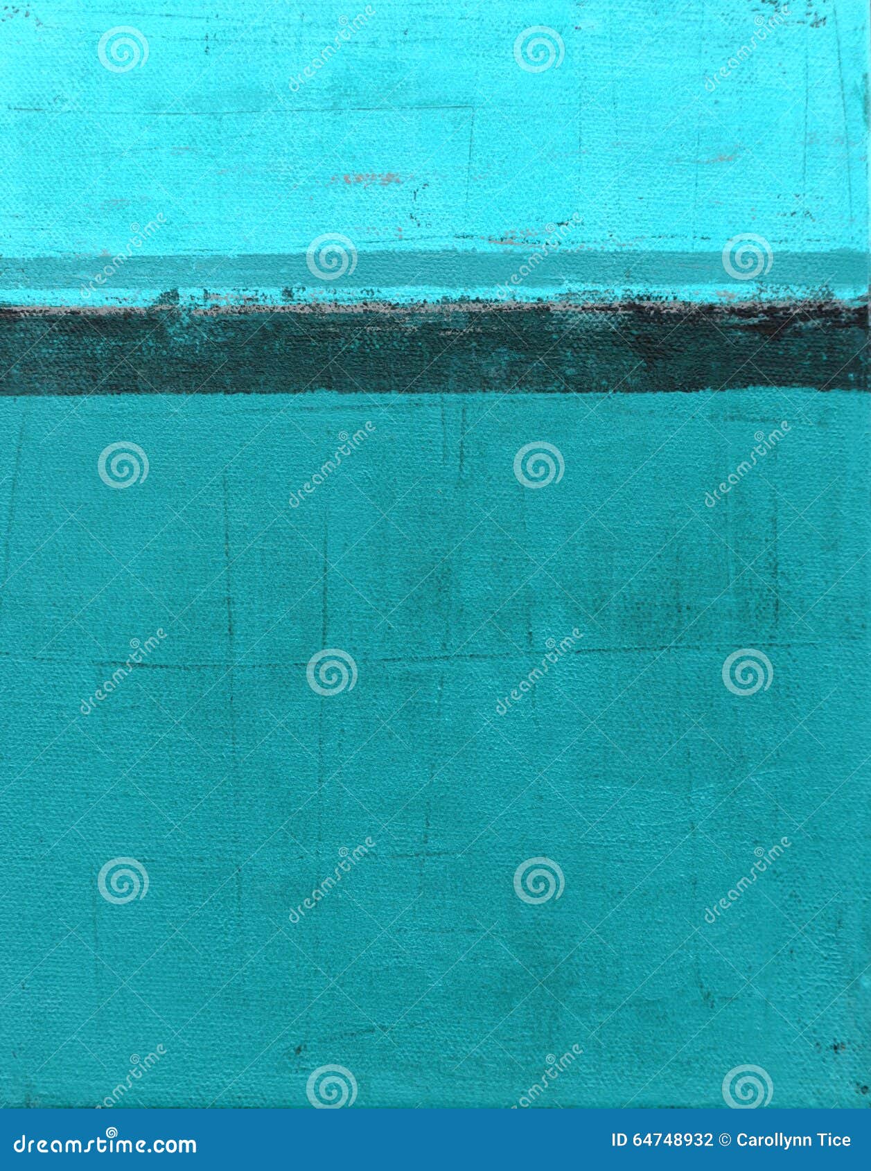 Teal Abstract Art Painting stock photo. Image of office - 64748932