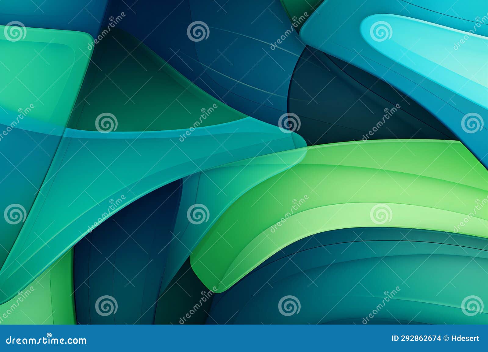 Teal Abstract Wave, Background or Pattern, Creative Design Template ...