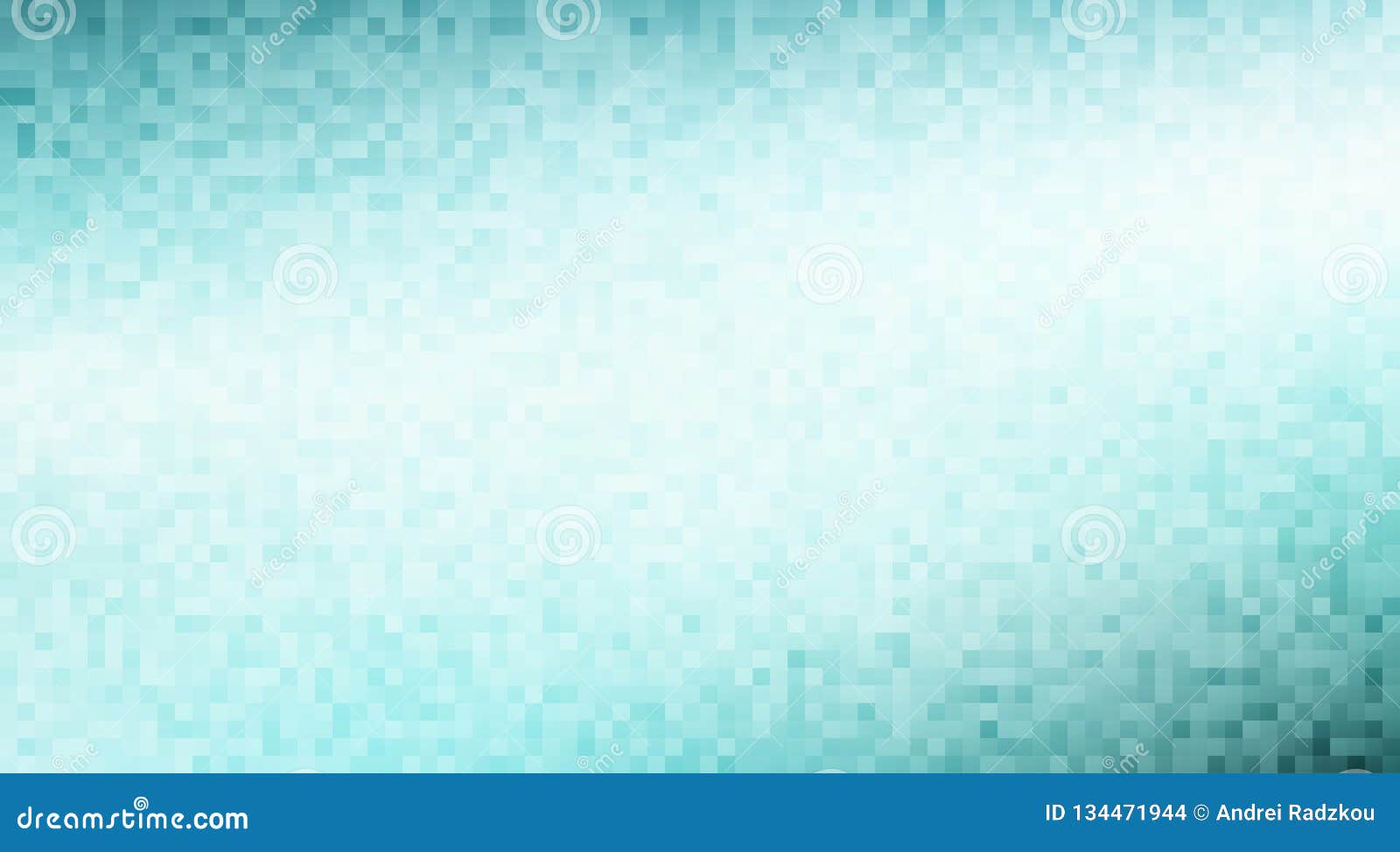 Teal Background Textured by Pixels. Vector Graphics Stock Vector ...