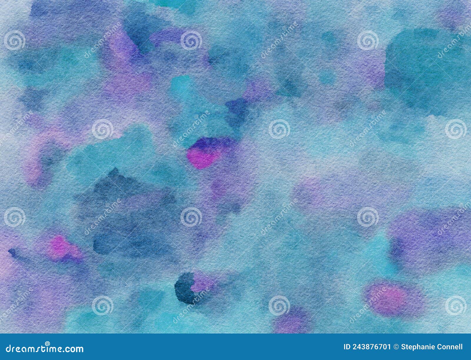 Teal Blue Watercolor Background, Abstract Pattern Background, Graphic ...