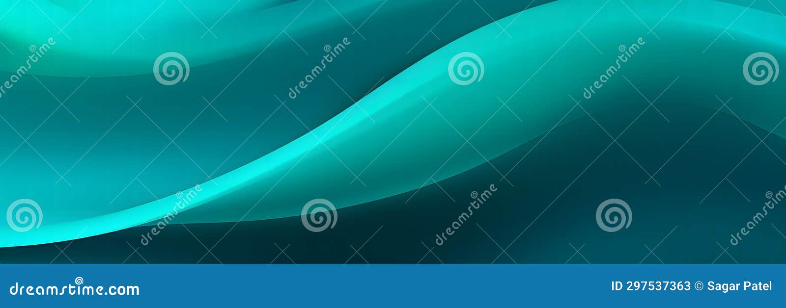 Teal Color Gradient Background Stock Illustration - Illustration of ...