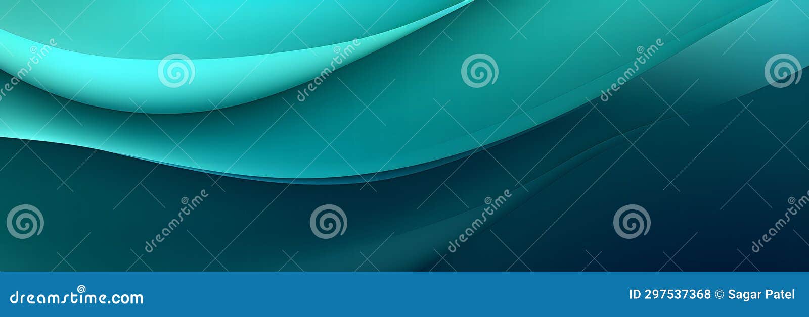 Teal Color Gradient Background Stock Illustration - Illustration of ...