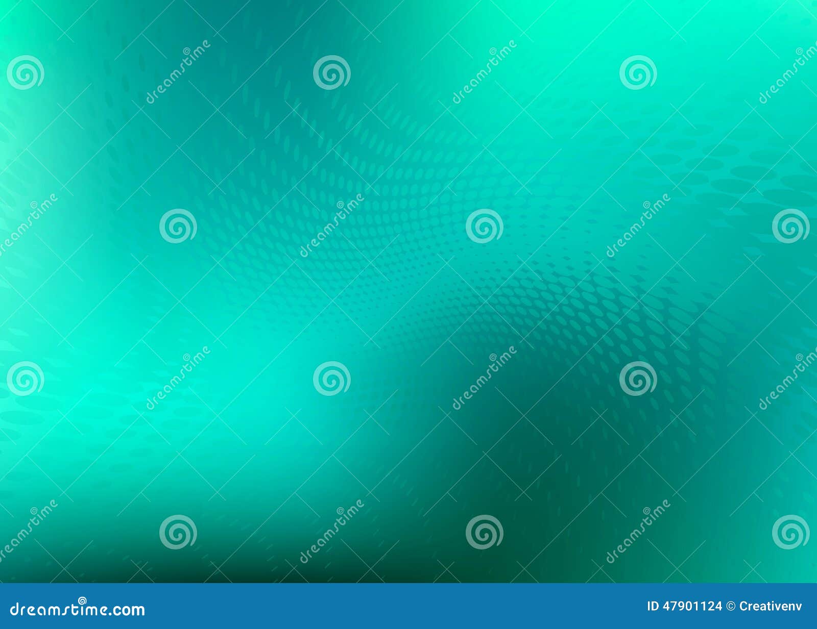 Teal Flowing Dots Background Pattern Stock Illustration - Illustration ...