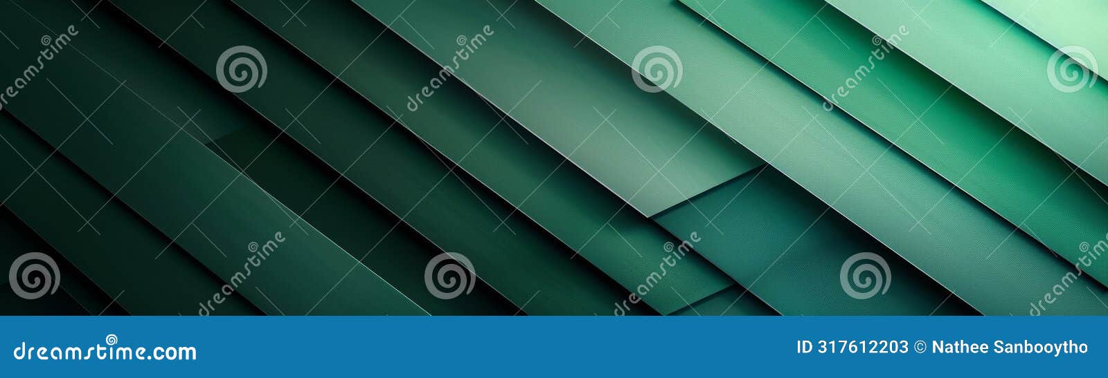 Teal and Green Abstract Background with Angled Stripes Stock ...