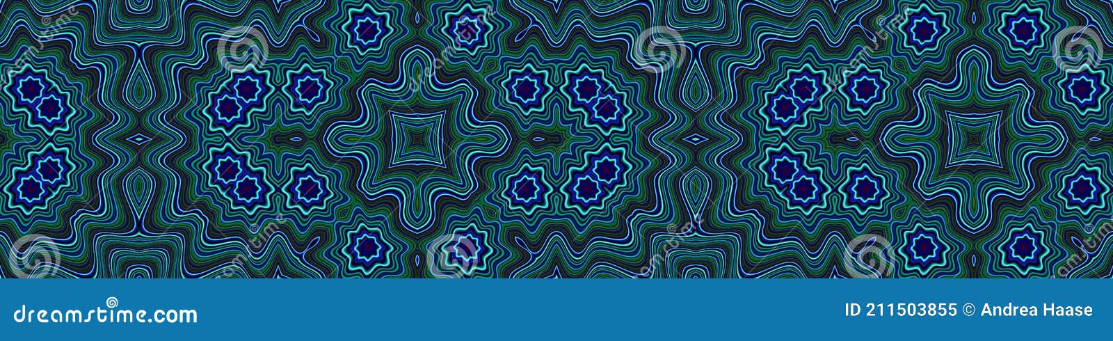 Teal Green Seamless Repeating Pattern Tile Stock Illustration ...