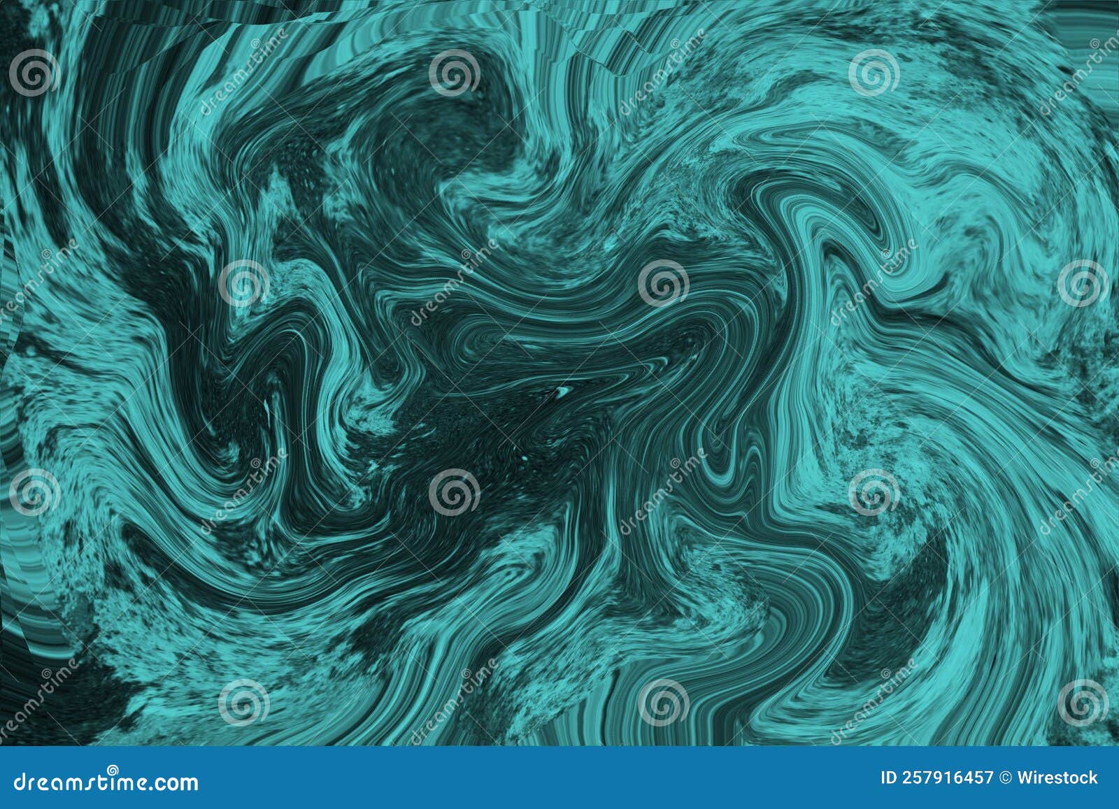 Teal Marble Texture Background Stock Image - Image of liquid, light ...