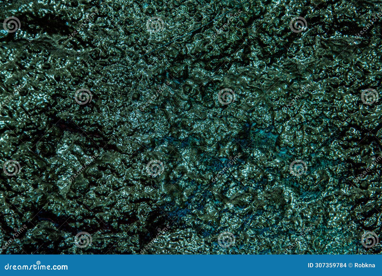 Teal Metallic Abstract Rough Wall Background Texture Stock Photo ...