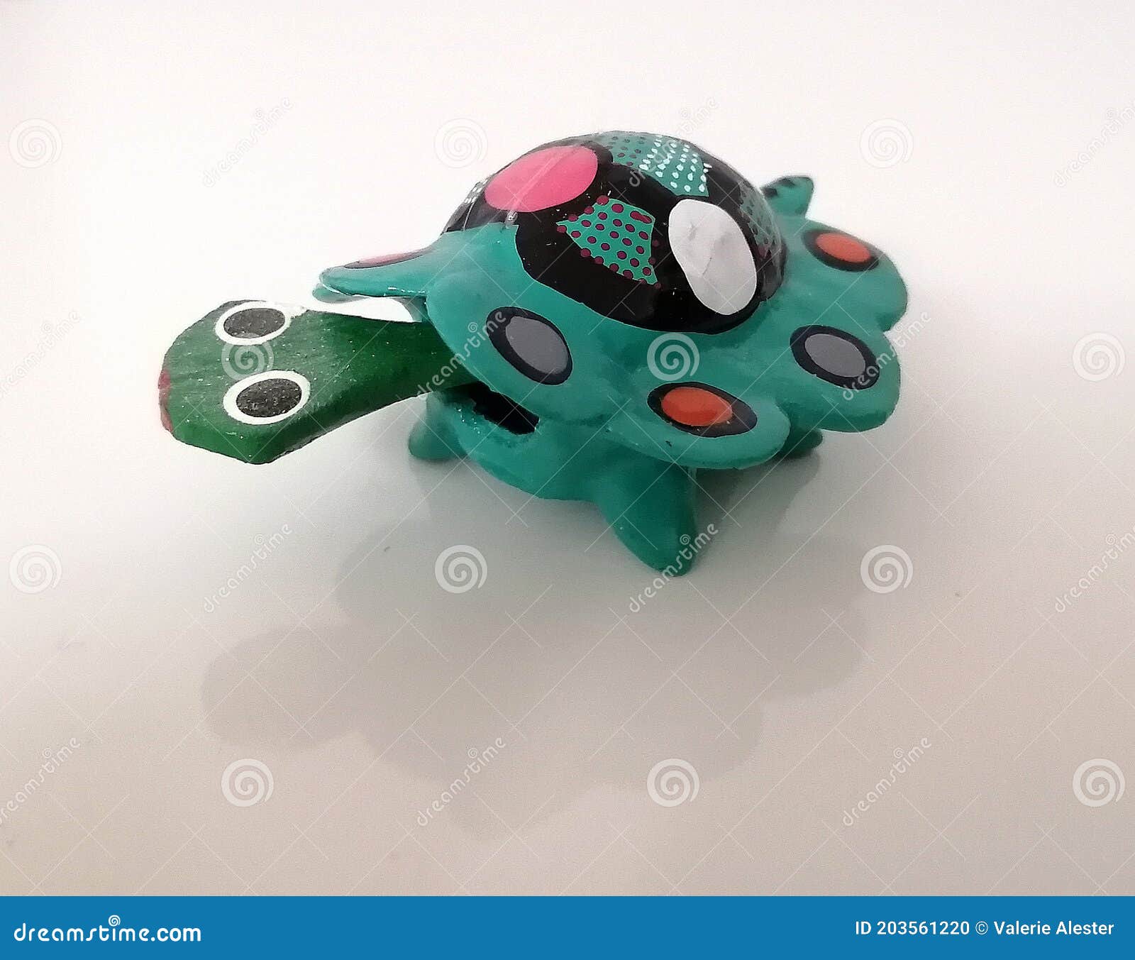 Handrafted Bobblehead Turtle from Cancun Mexico Stock Photo - Image of ...