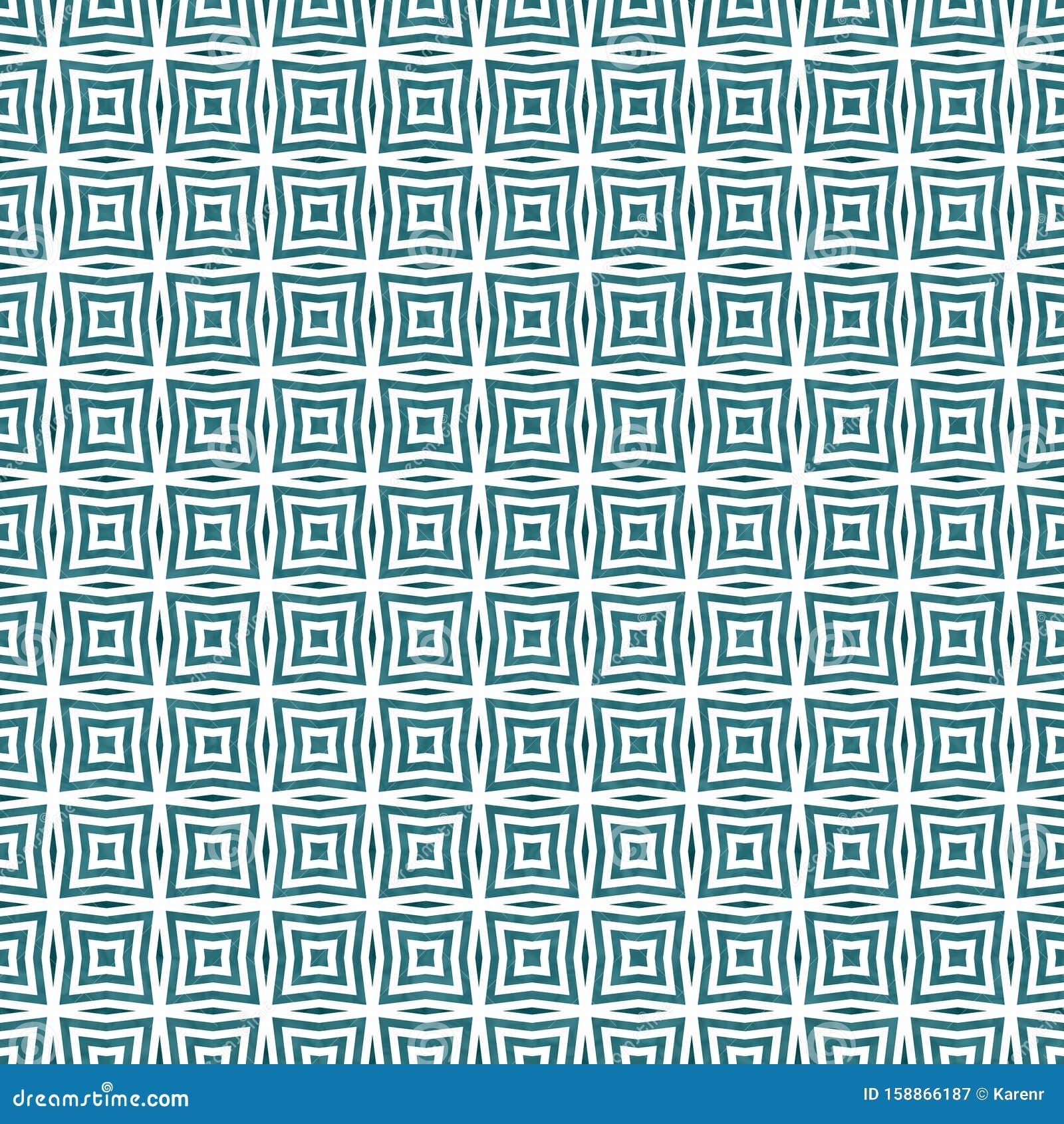 Teal Square Abstract Geometric Seamless Textured Pattern Background ...