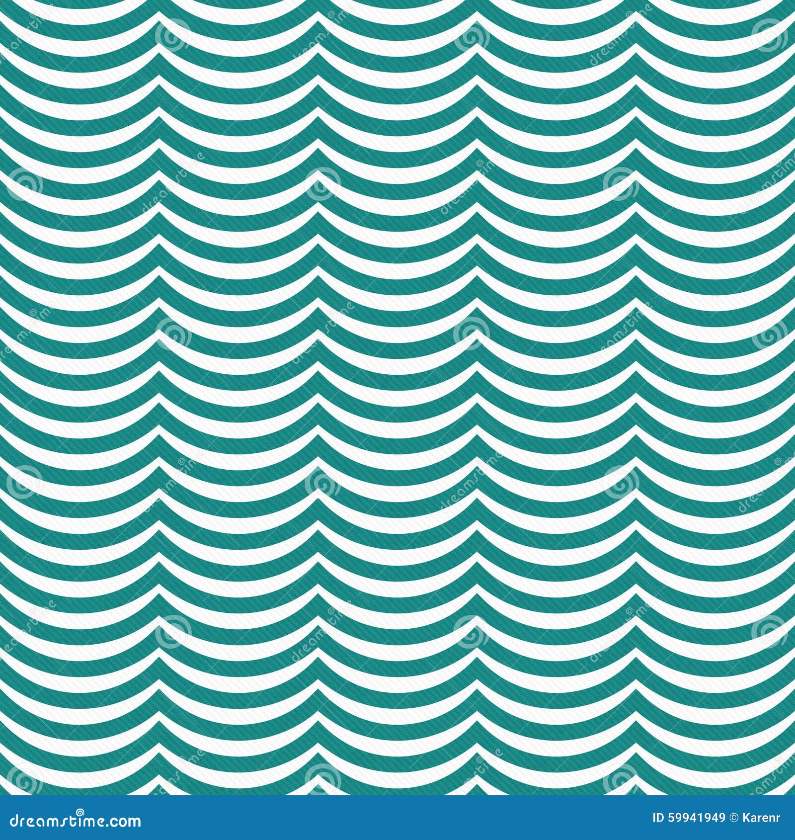 Teal and White Wavy Stripes Tile Pattern Repeat Background Stock ...