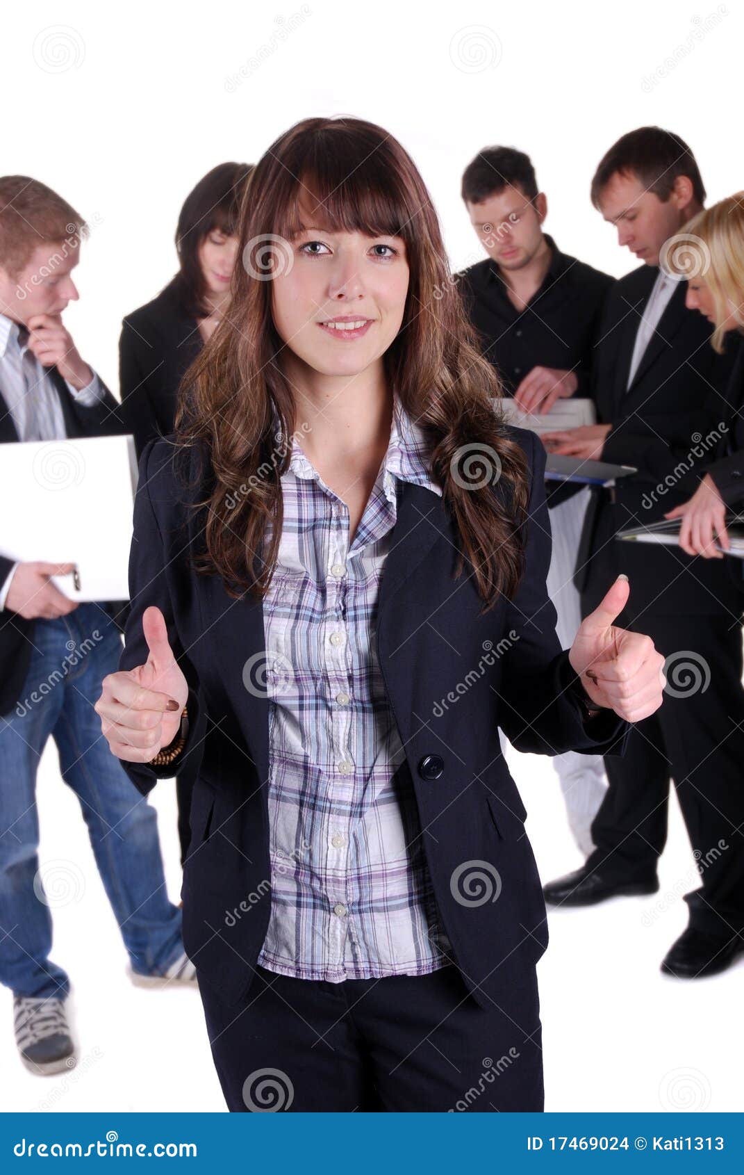 Team stock photo. Image of girls, suit, person, happy - 17469024