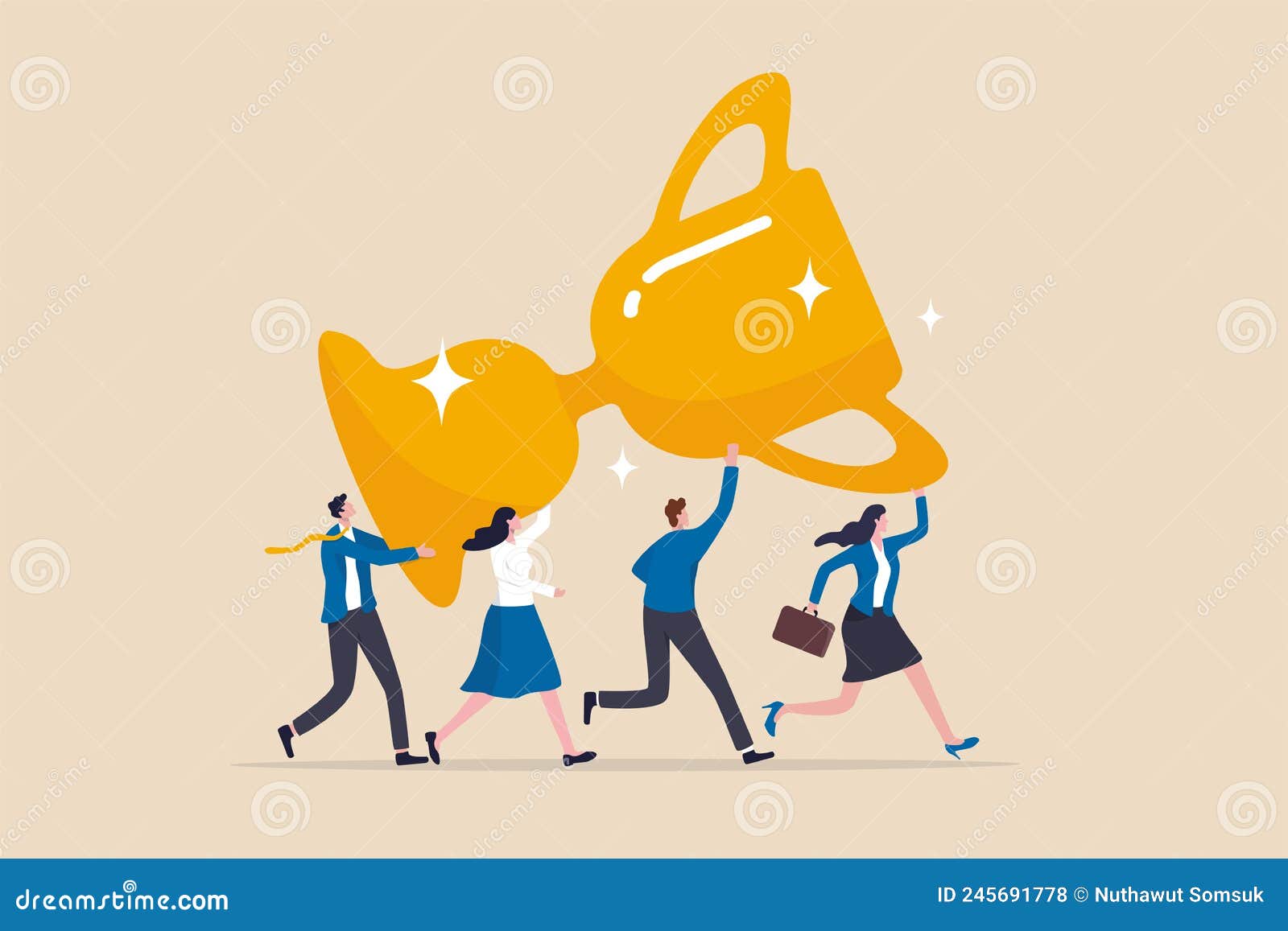 Team Achievement, Teamwork Collaborate Work Together To Achieve ... Team Achievement, Teamwork Collaborate Work Together To Achieve ...