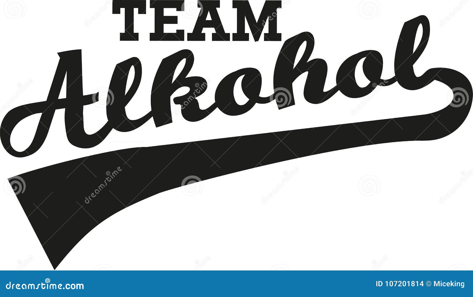 Team Alcohol font stock vector. Illustration of alcohol - 107201814