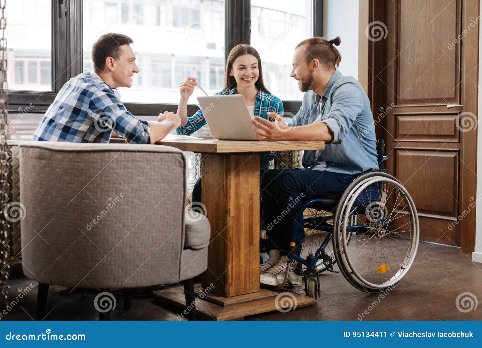 Team of Ambitious People Developing Their Dream Project Stock Image ...
