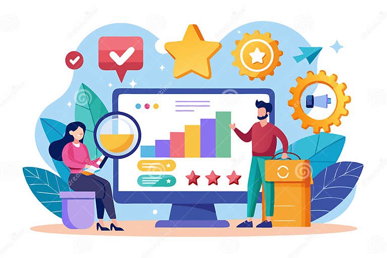 A Team Analyzes Product Rankings and Customer Ratings Using Visual Data ...