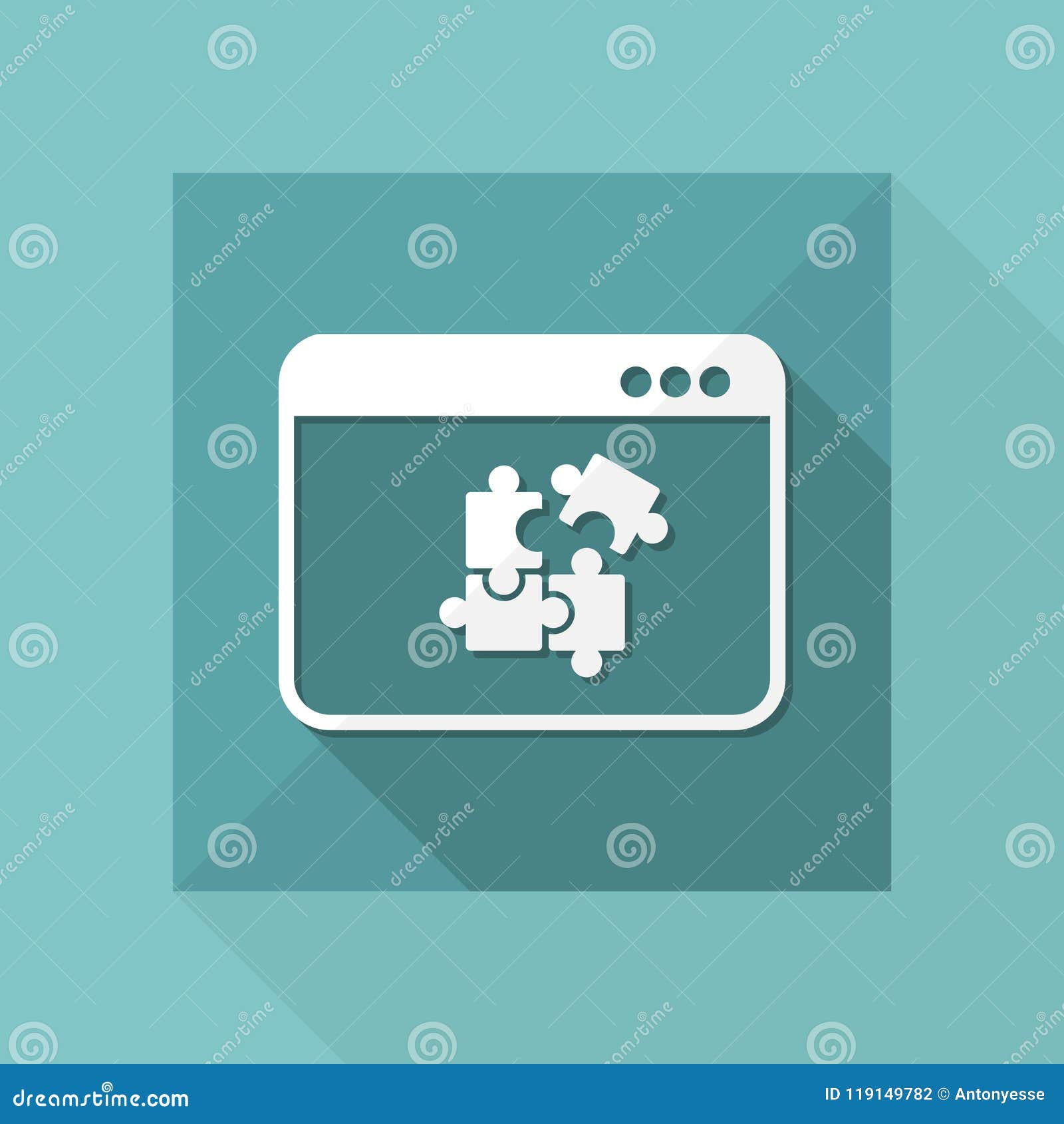 Team application flat icon stock vector. Illustration of group - 119149782