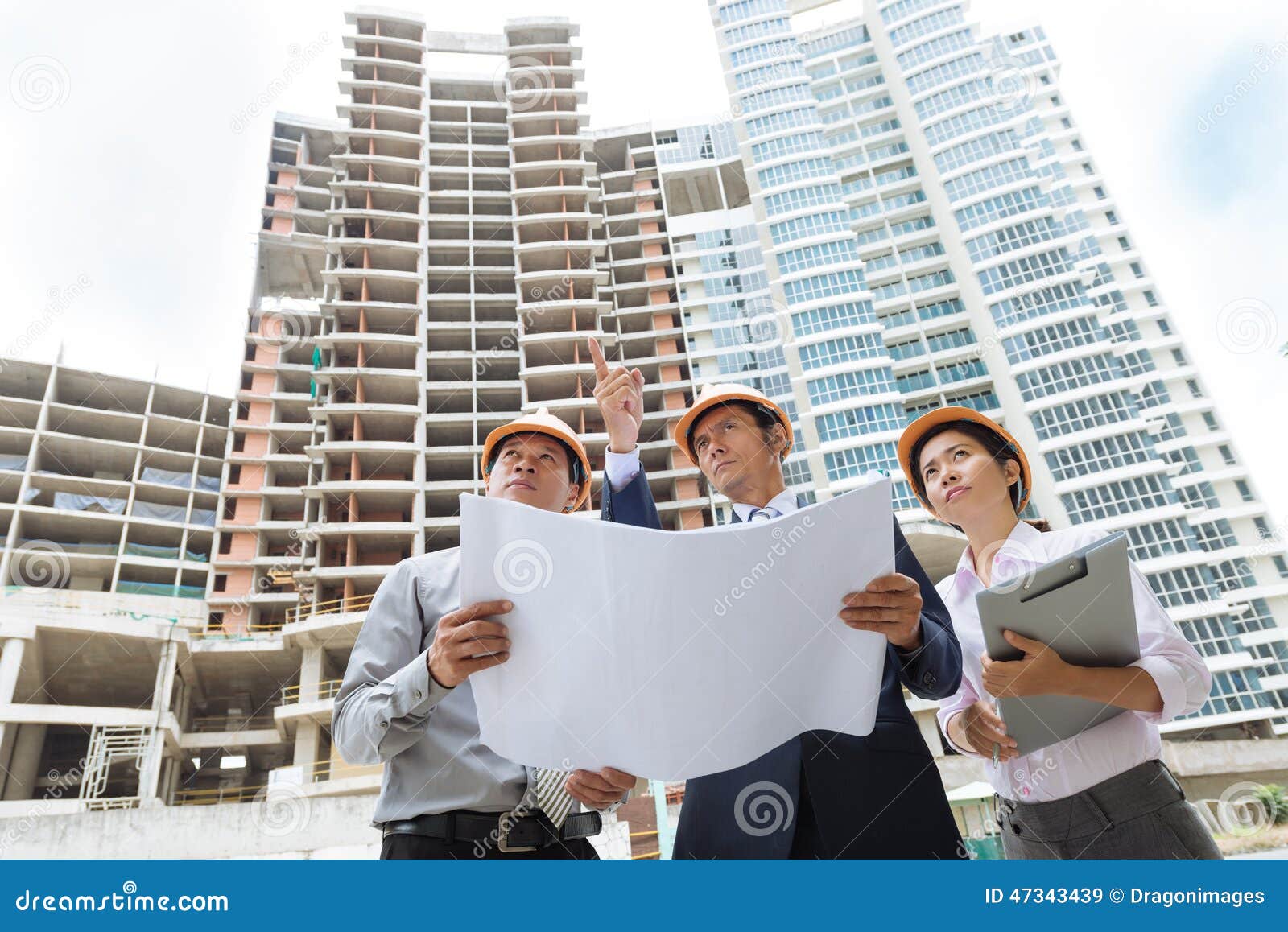 Team of architects stock image. Image of engineer, civil - 47343439