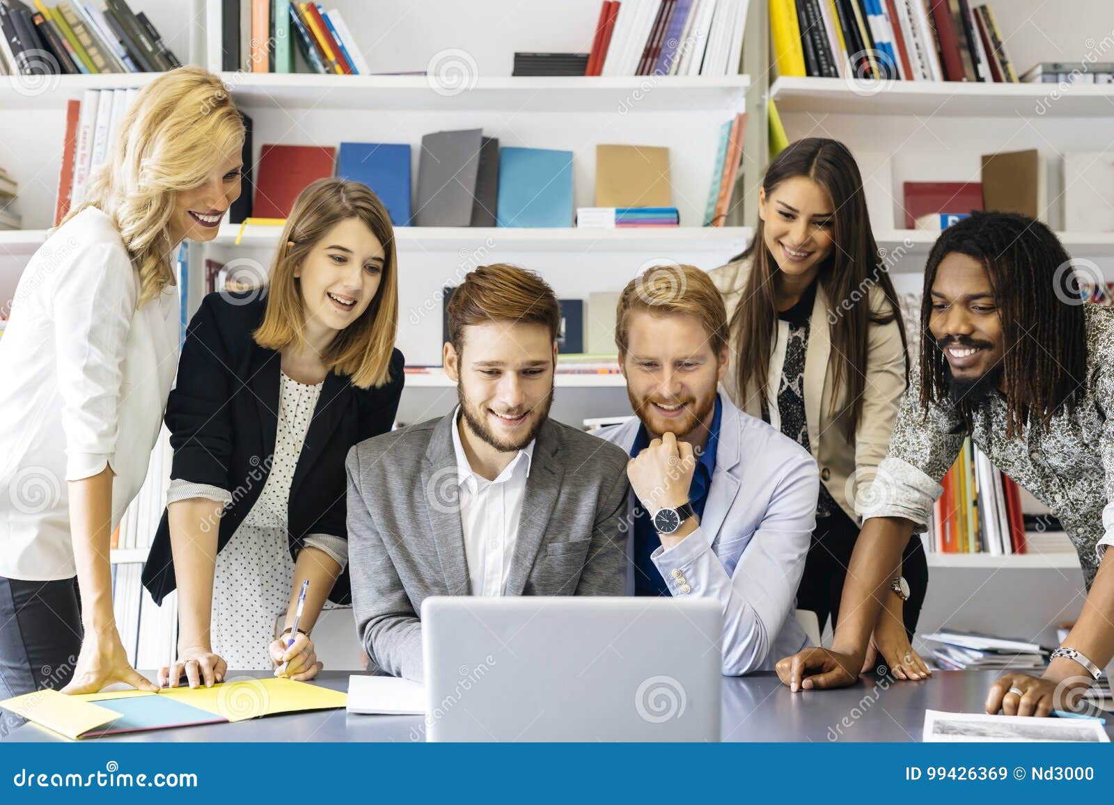 Team of Architects Discussing Future Plans Stock Image - Image of ...