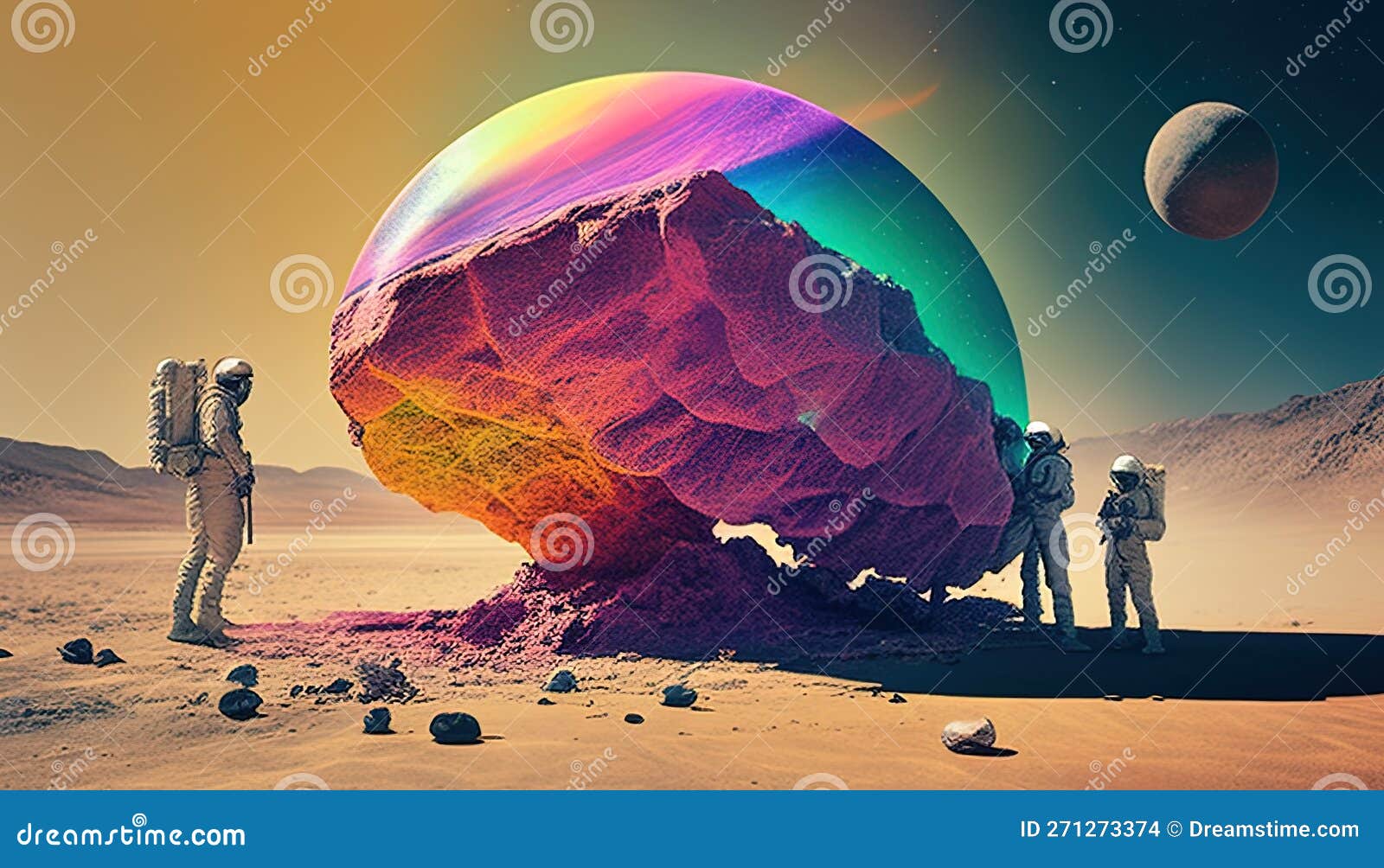 Team Rainbow People In Profile. Layered Illustration. Unity And ...