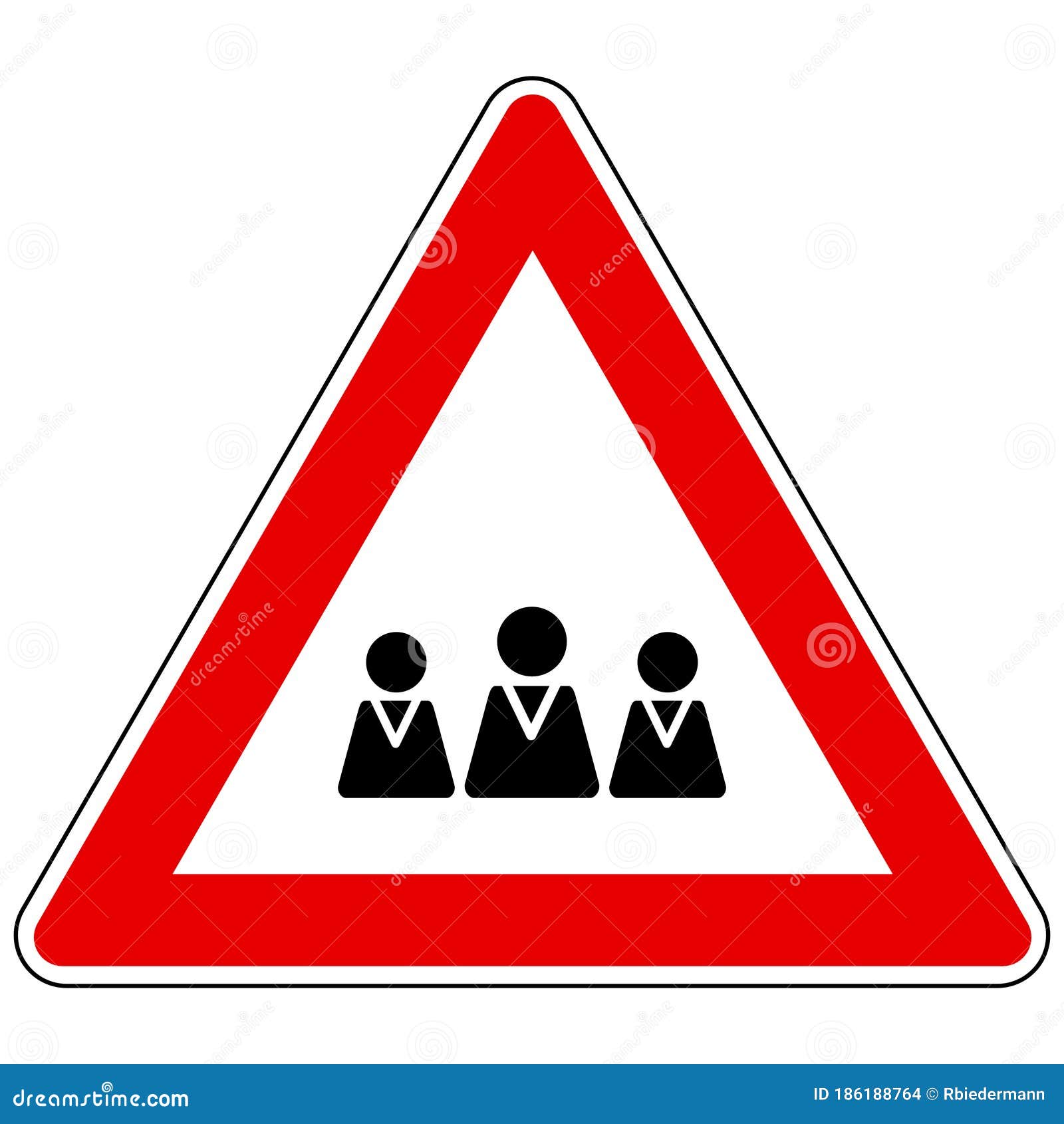 Team and attention sign stock vector. Illustration of figure - 186188764