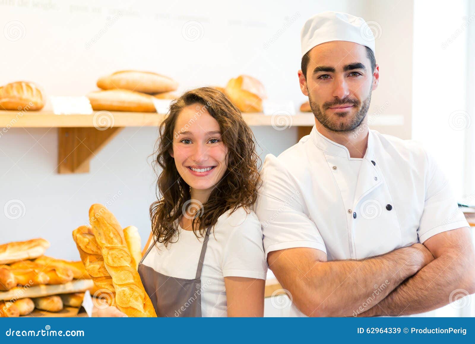 Team of Bakers Working at the Bakery Stock Image - Image of work, chef ...