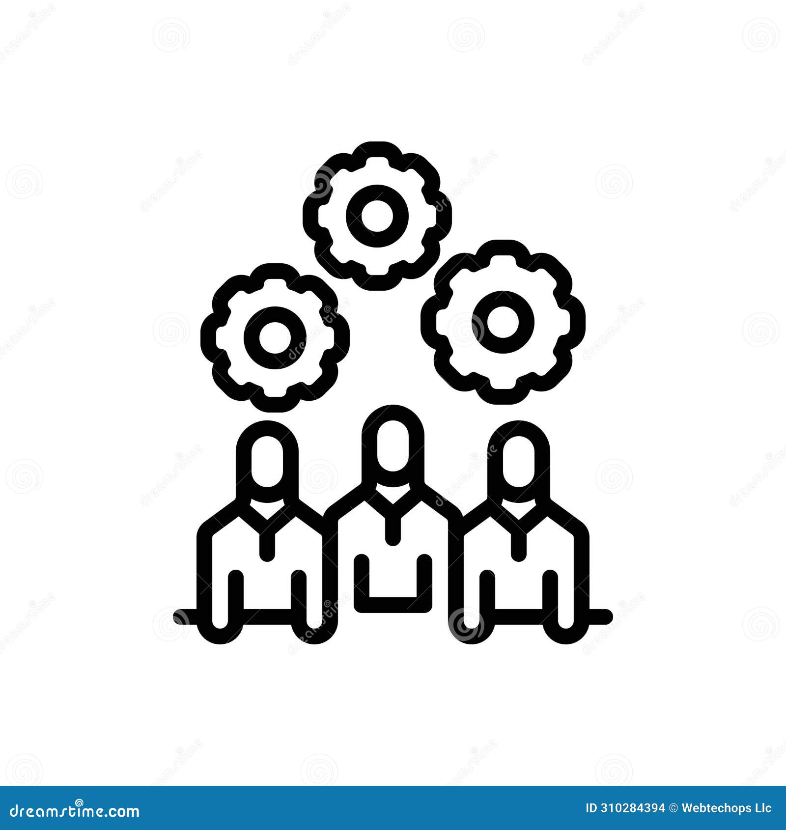 Team Bonding Activities Icon. Monochrome Simple Sign From Employee ...